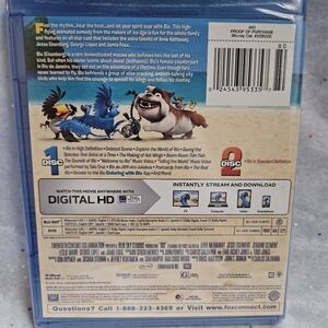 Fox | Media | Rio Bluray Dvd Digital Hd New Factory Sealed | Poshmark